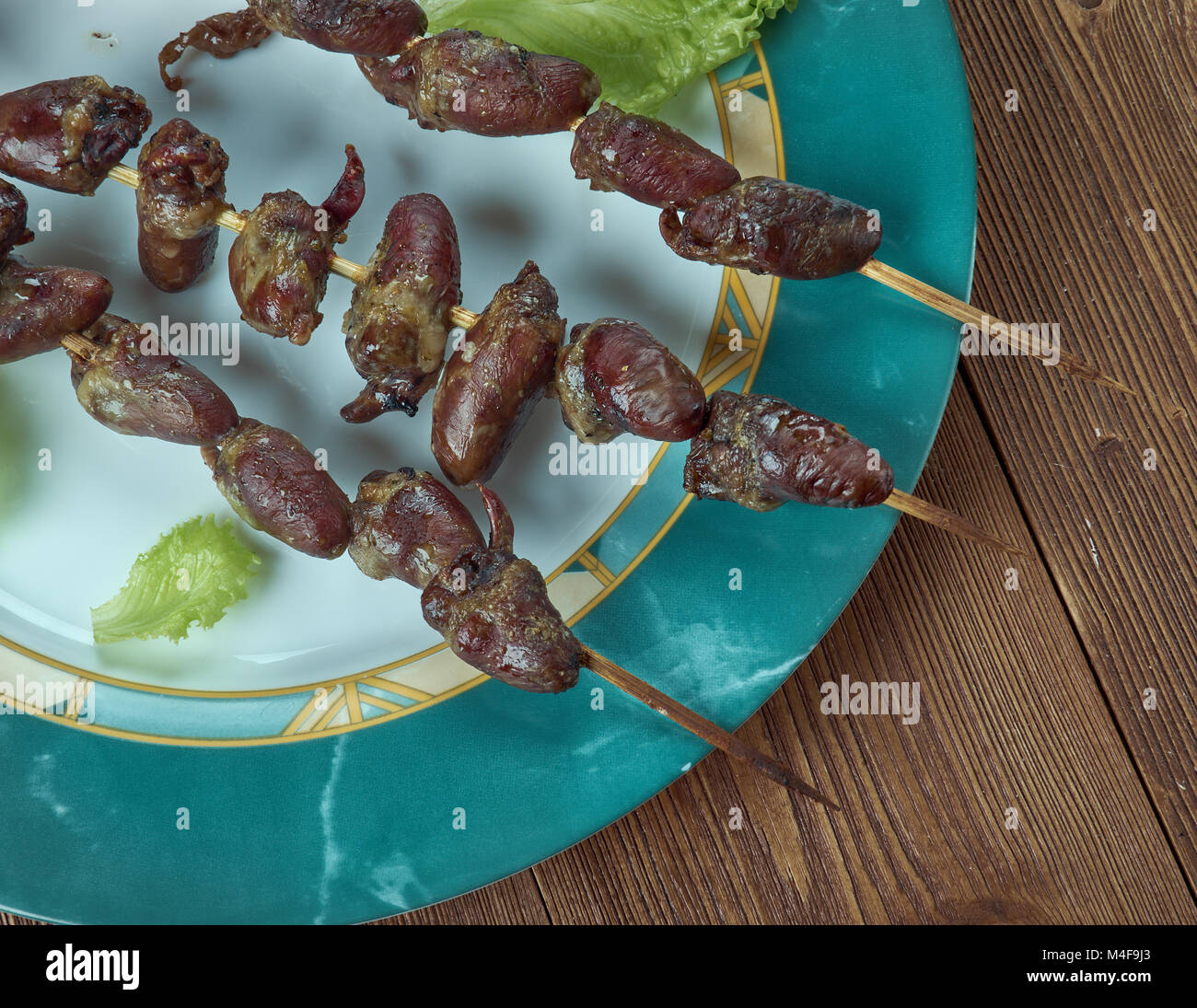 Heart kebabs hi-res stock photography and images - Alamy