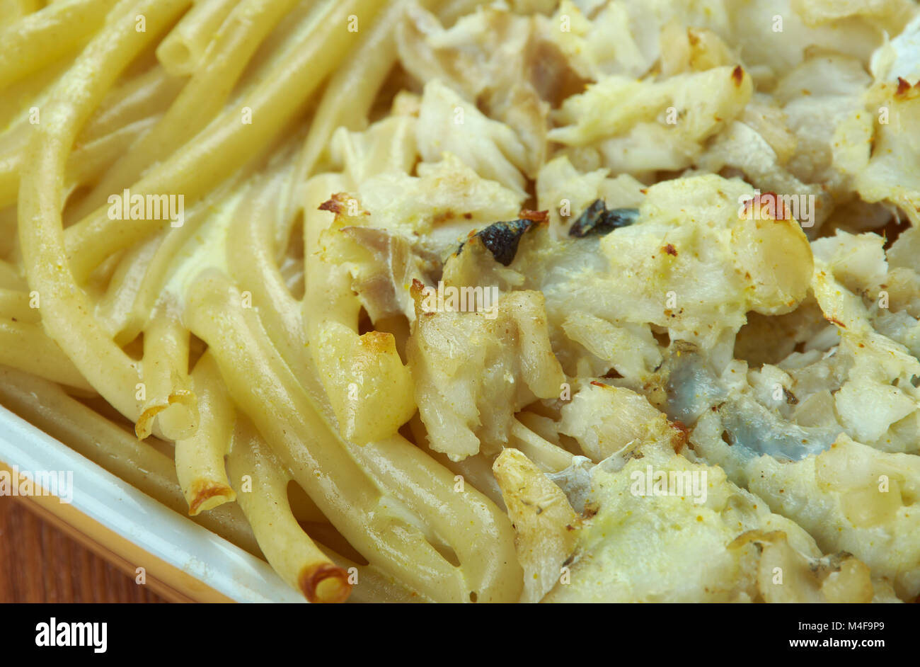 Seafood macaroni and cheese hi-res stock photography and images - Alamy