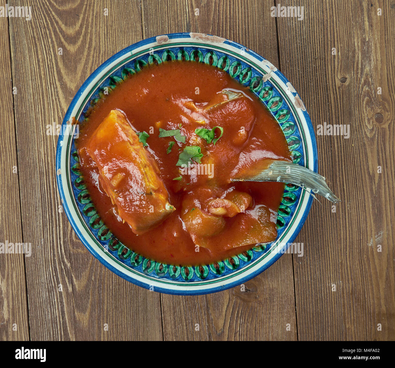 Omam Fish Curry Stock Photo - Alamy