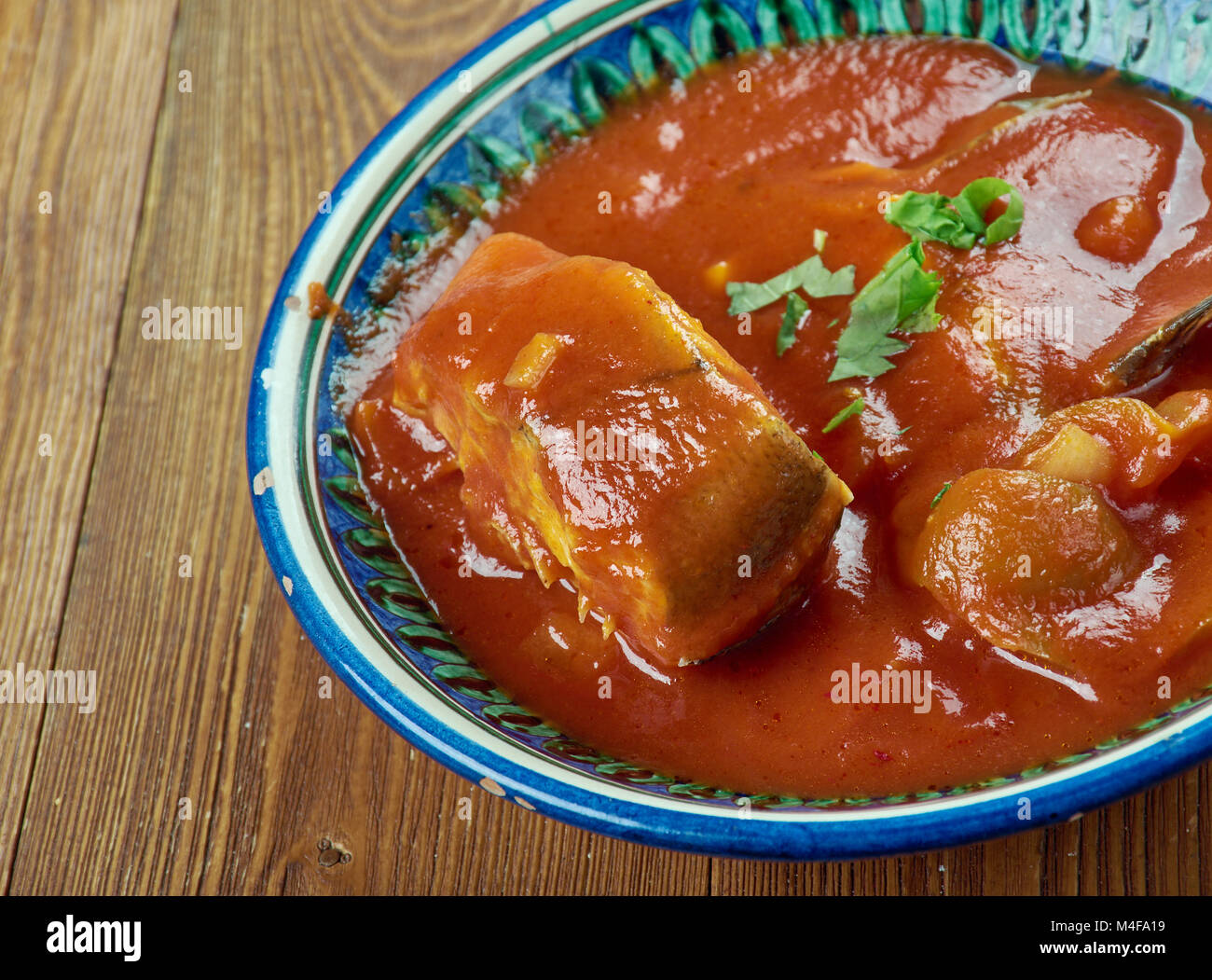 Omam Fish Curry Stock Photo - Alamy