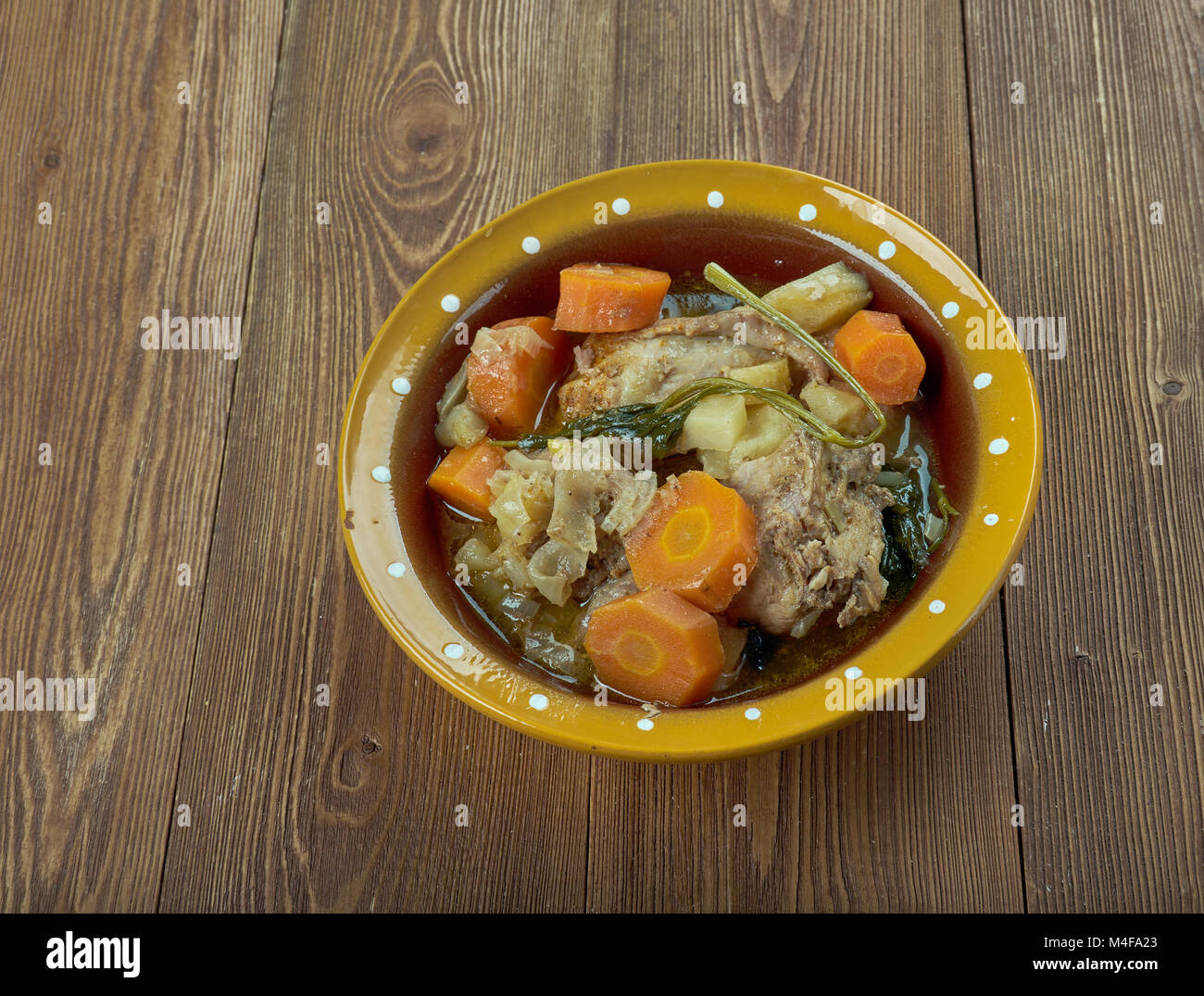 French Rabbit Stew Stock Photo - Alamy