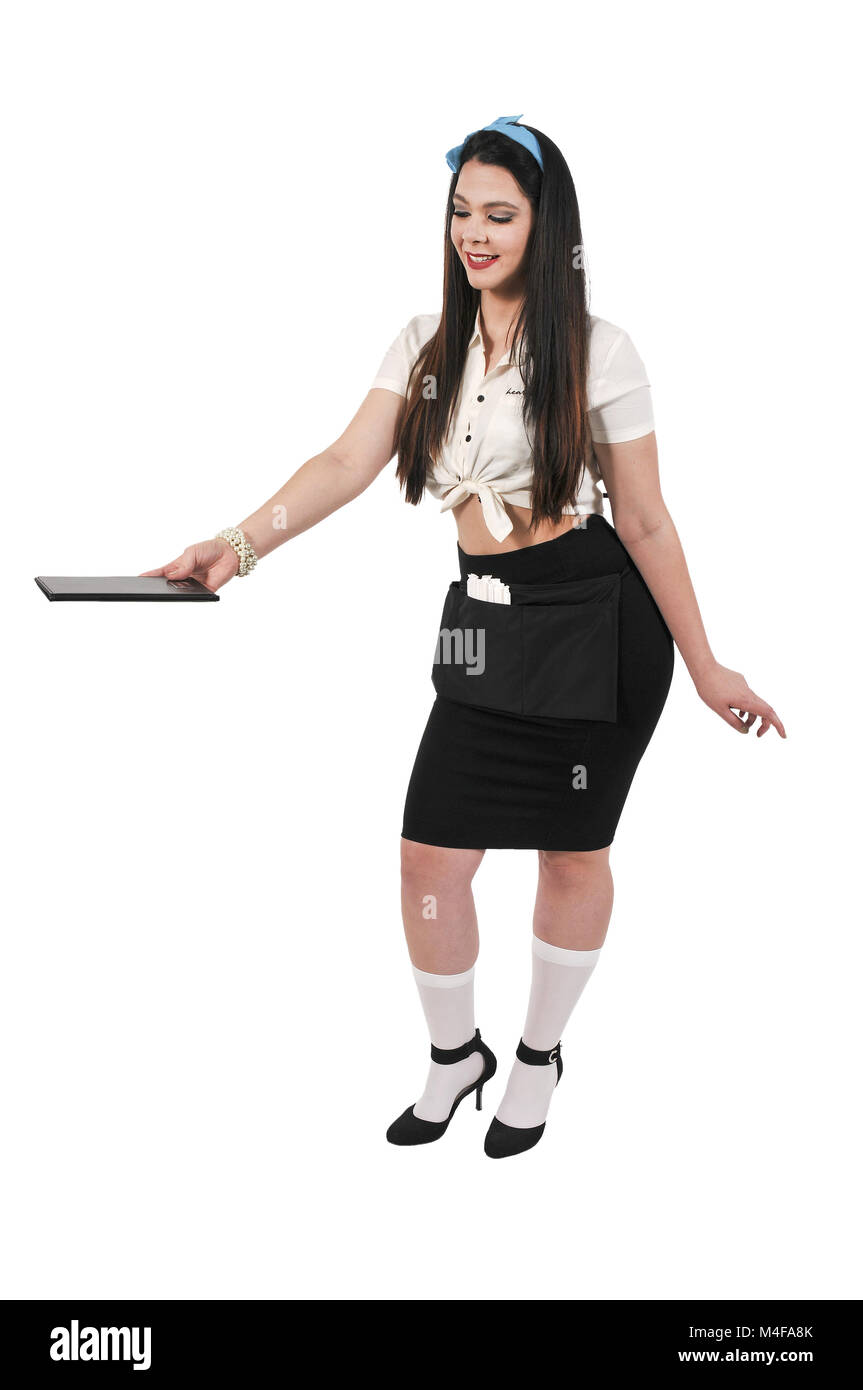 Waitress uniform hi-res stock photography and images - Alamy