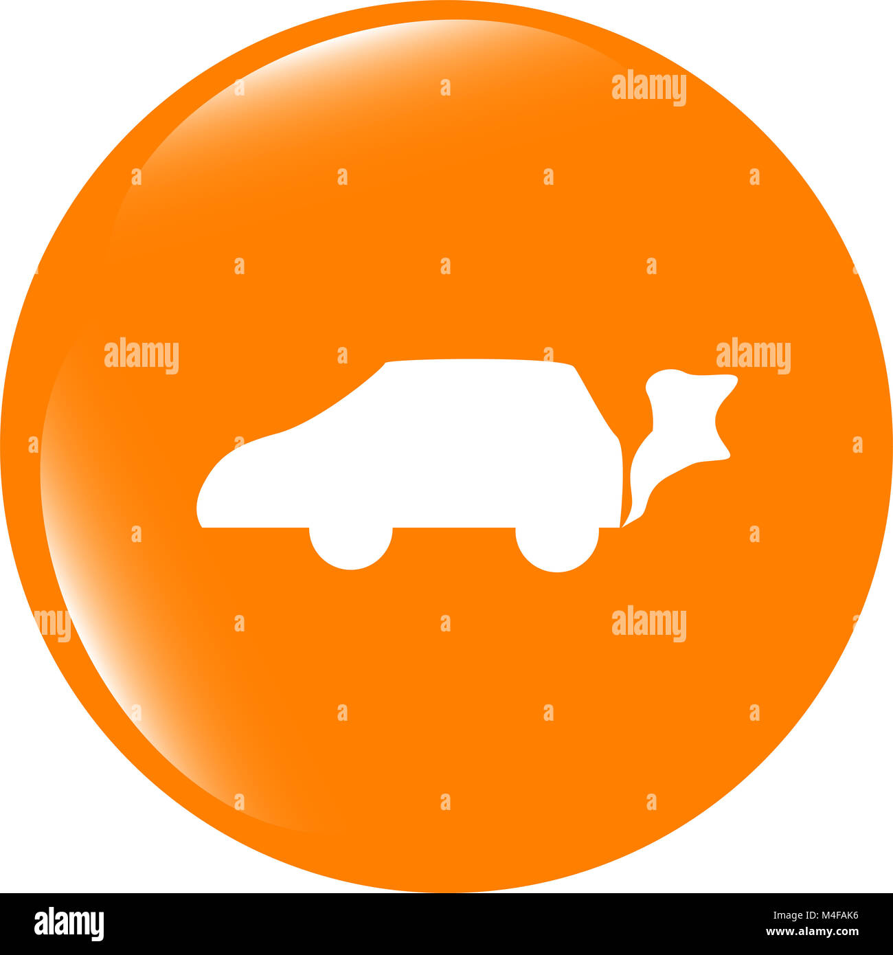 Round car icon hi-res stock photography and images - Alamy