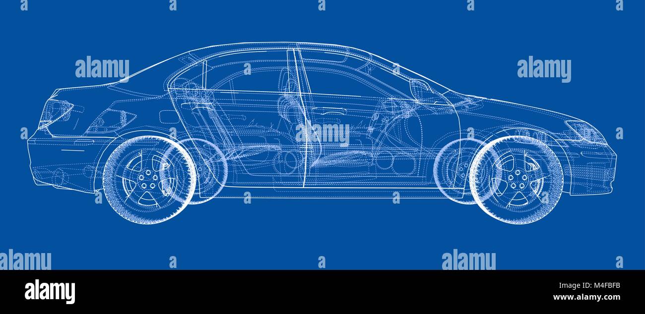 Concept car. Vector Stock Vector Image & Art - Alamy