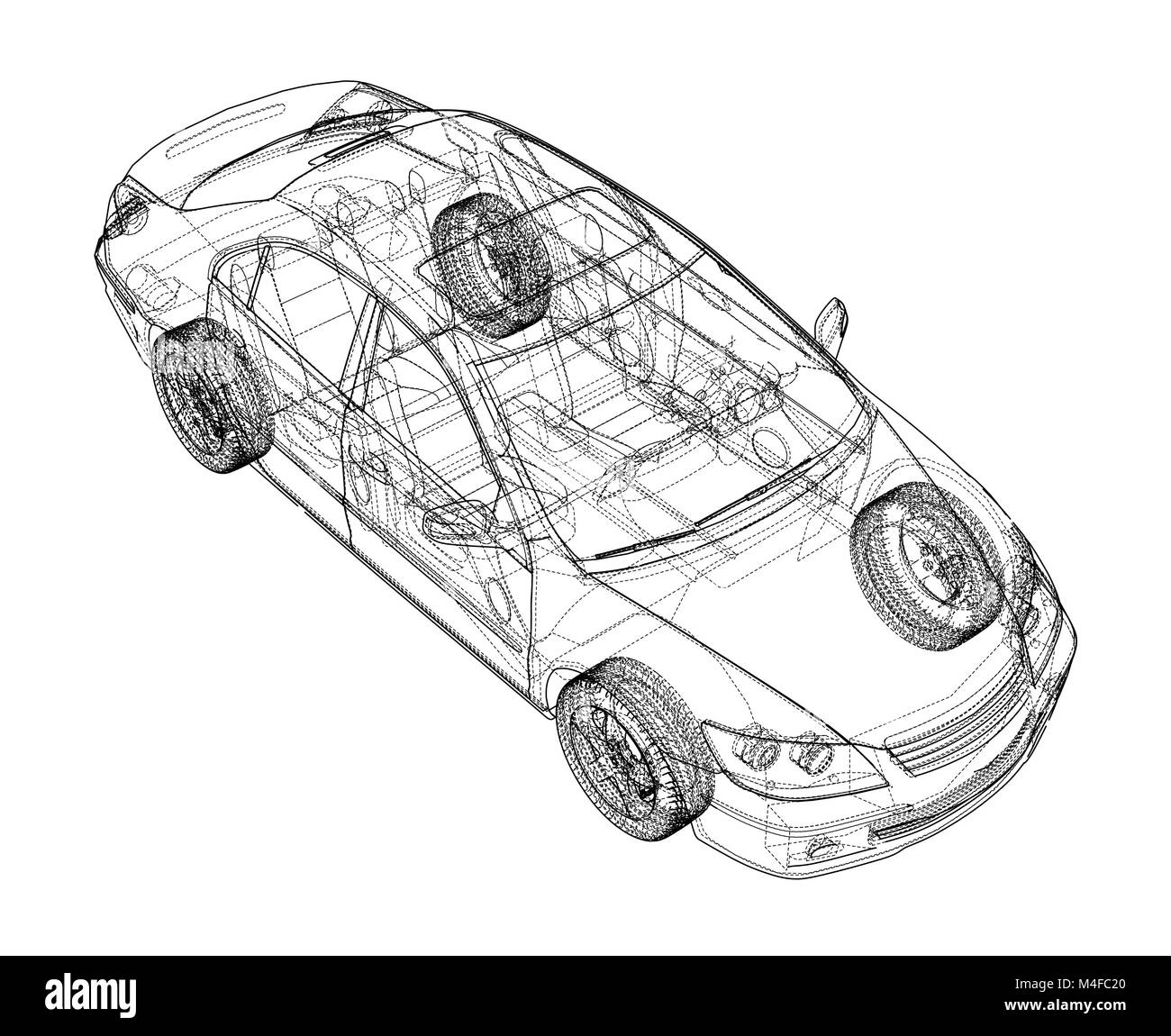 Concept car. Vector Stock Vector Image & Art - Alamy