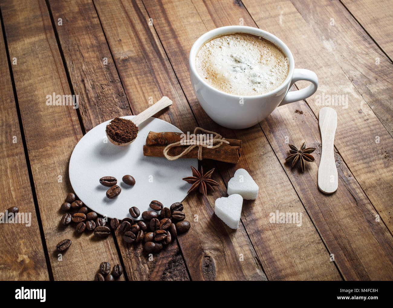 Still life with coffee Stock Photo - Alamy