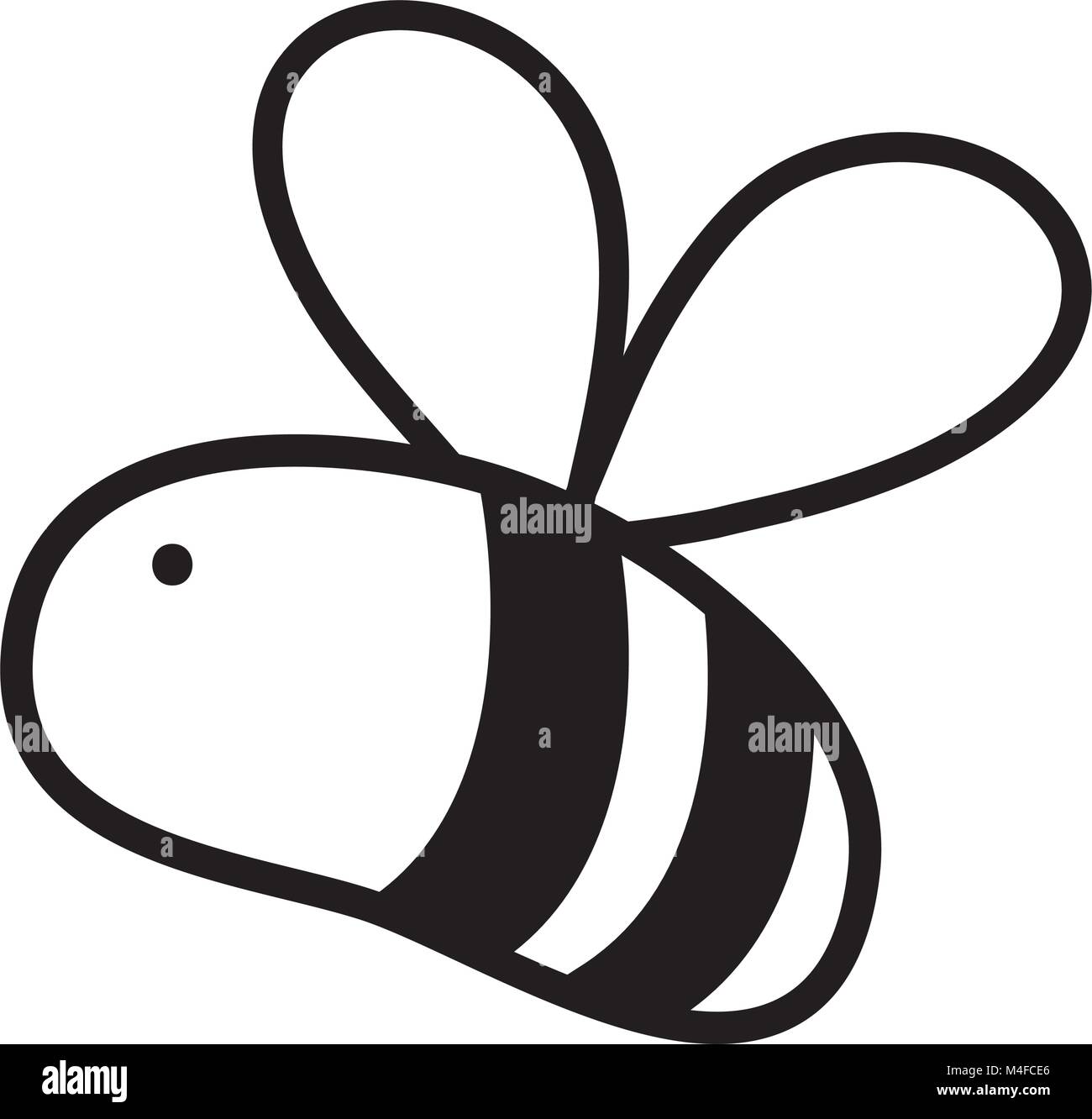 Bees fly beehive honey flying Cut Out Stock Images & Pictures - Alamy