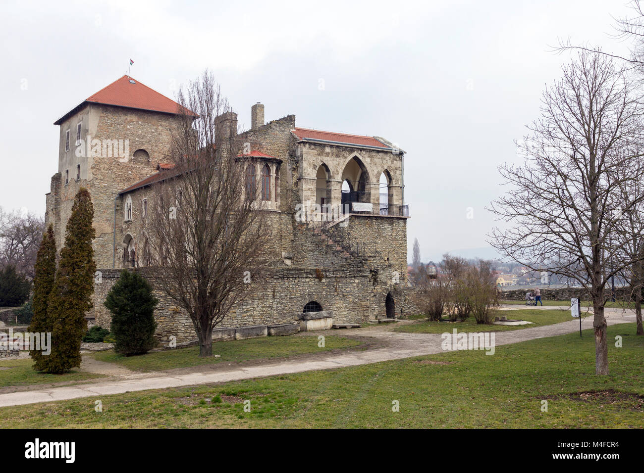 Tata hungary castle fortress old hi-res stock photography and images ...