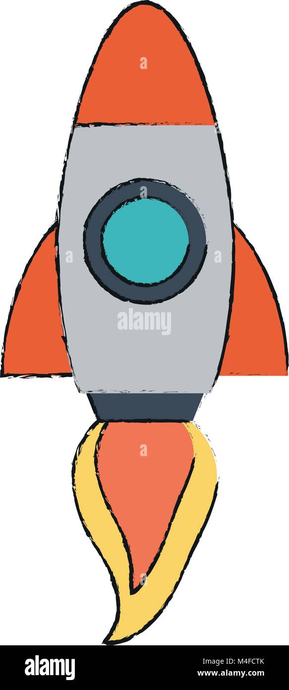 rocket flying icon image Stock Vector Image & Art - Alamy