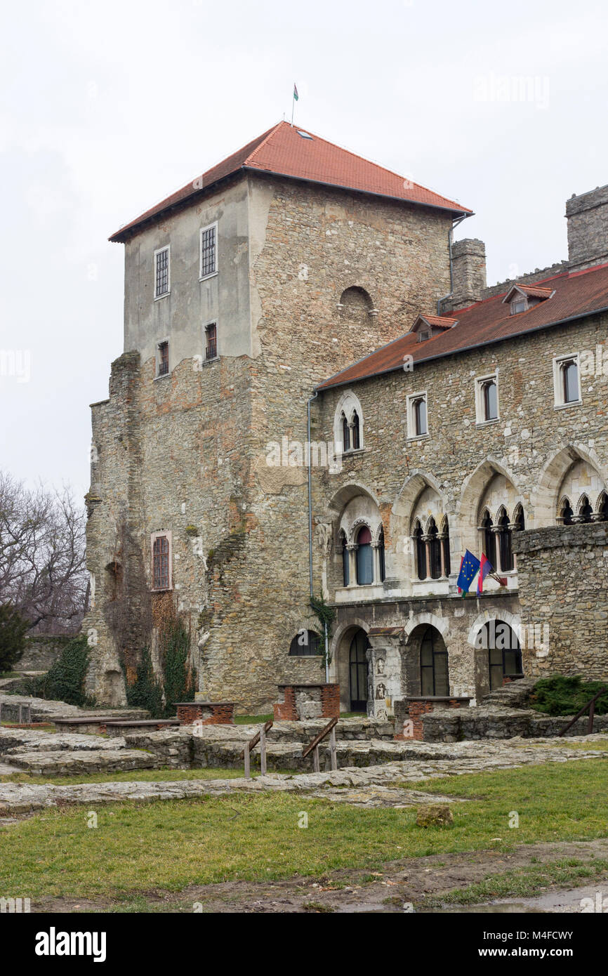 The medieval Tata Castle in Tata, Hungary Stock Photo - Alamy