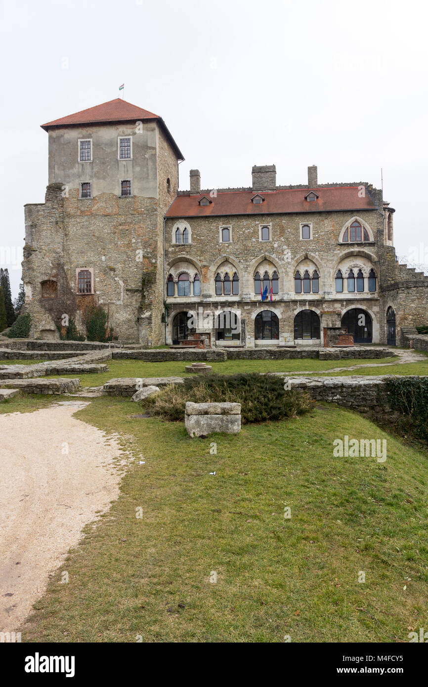 The medieval Tata Castle in Tata, Hungary Stock Photo - Alamy