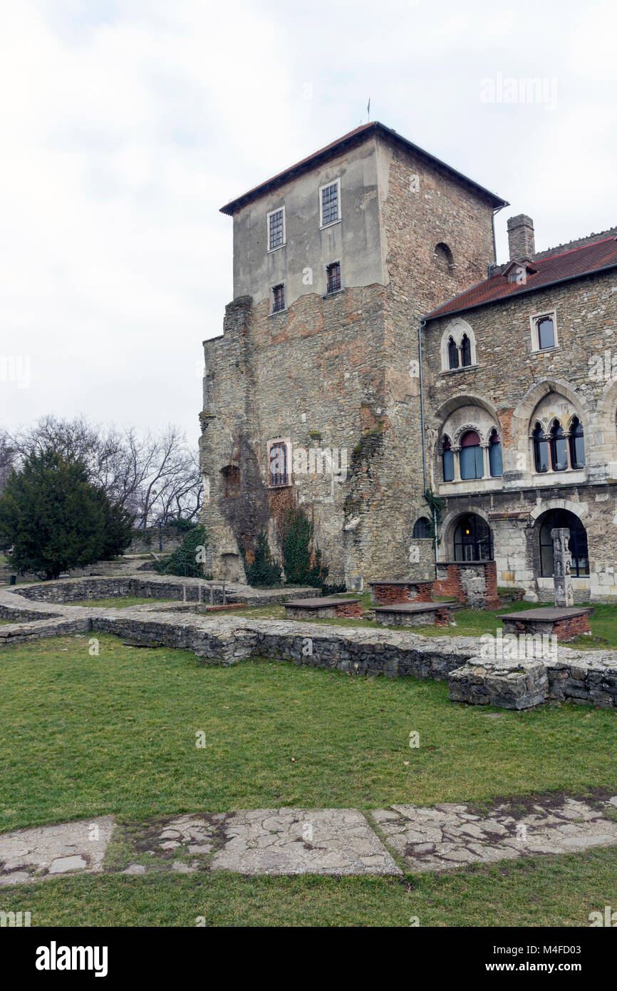 The medieval Tata Castle in Tata, Hungary Stock Photo - Alamy