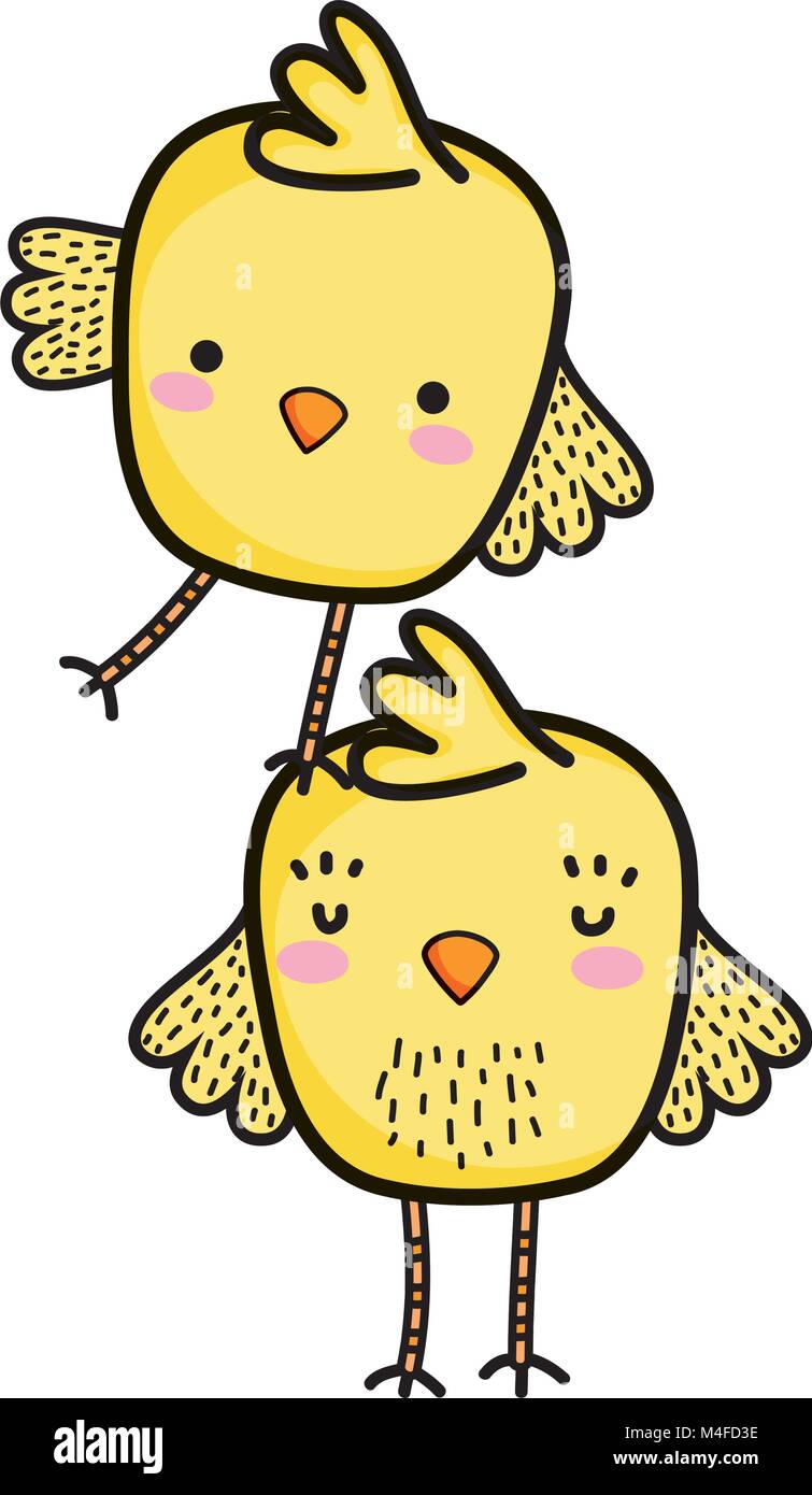 chicks farm birds animal playing Stock Vector Image & Art - Alamy