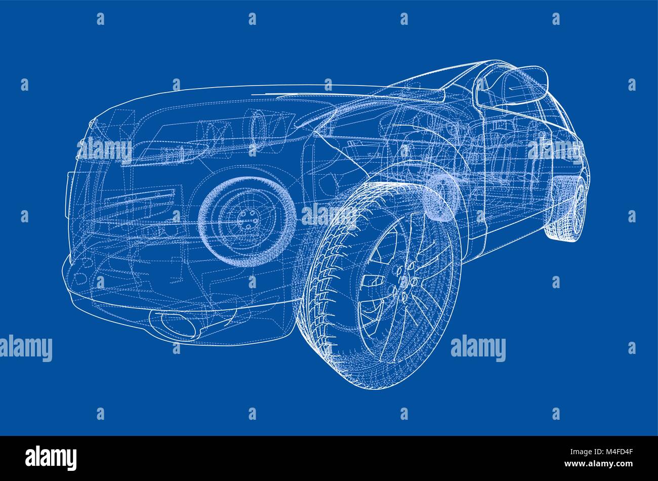 Car sketch. Vector Stock Vector Image & Art - Alamy