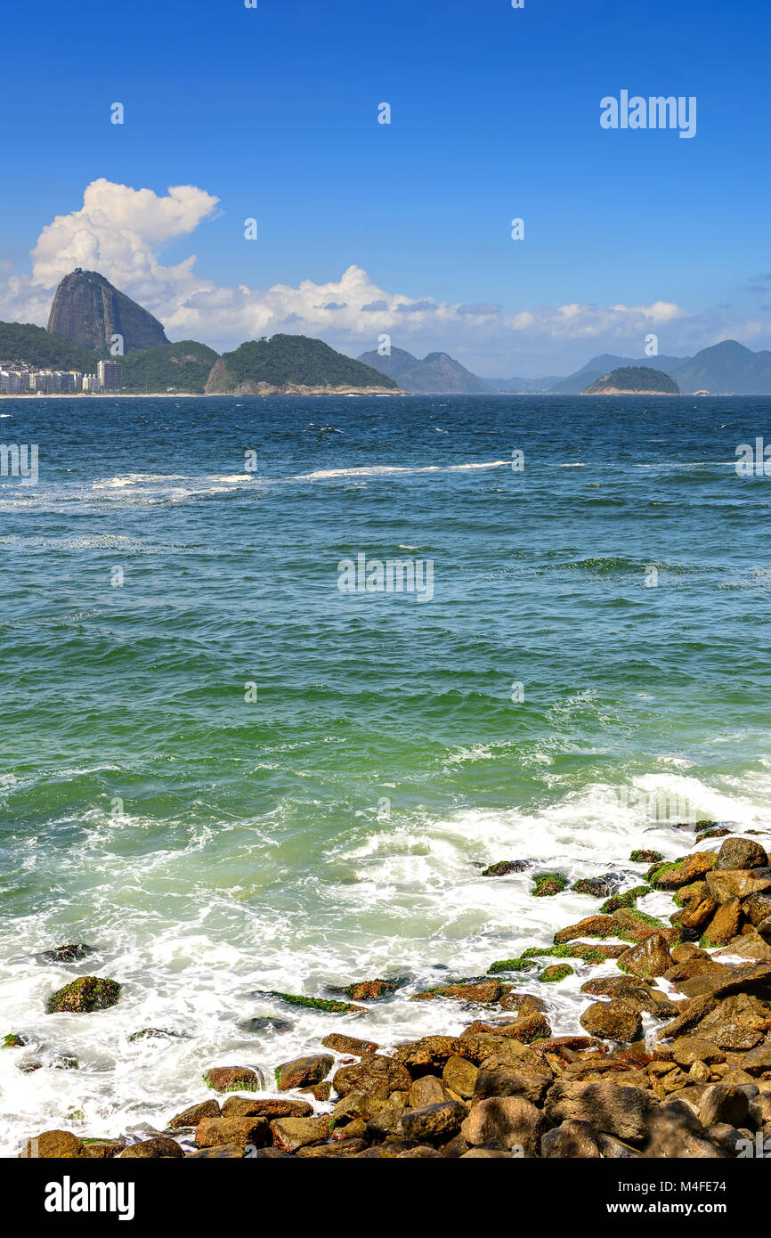 Copacabana beach landscape hi-res stock photography and images - Alamy