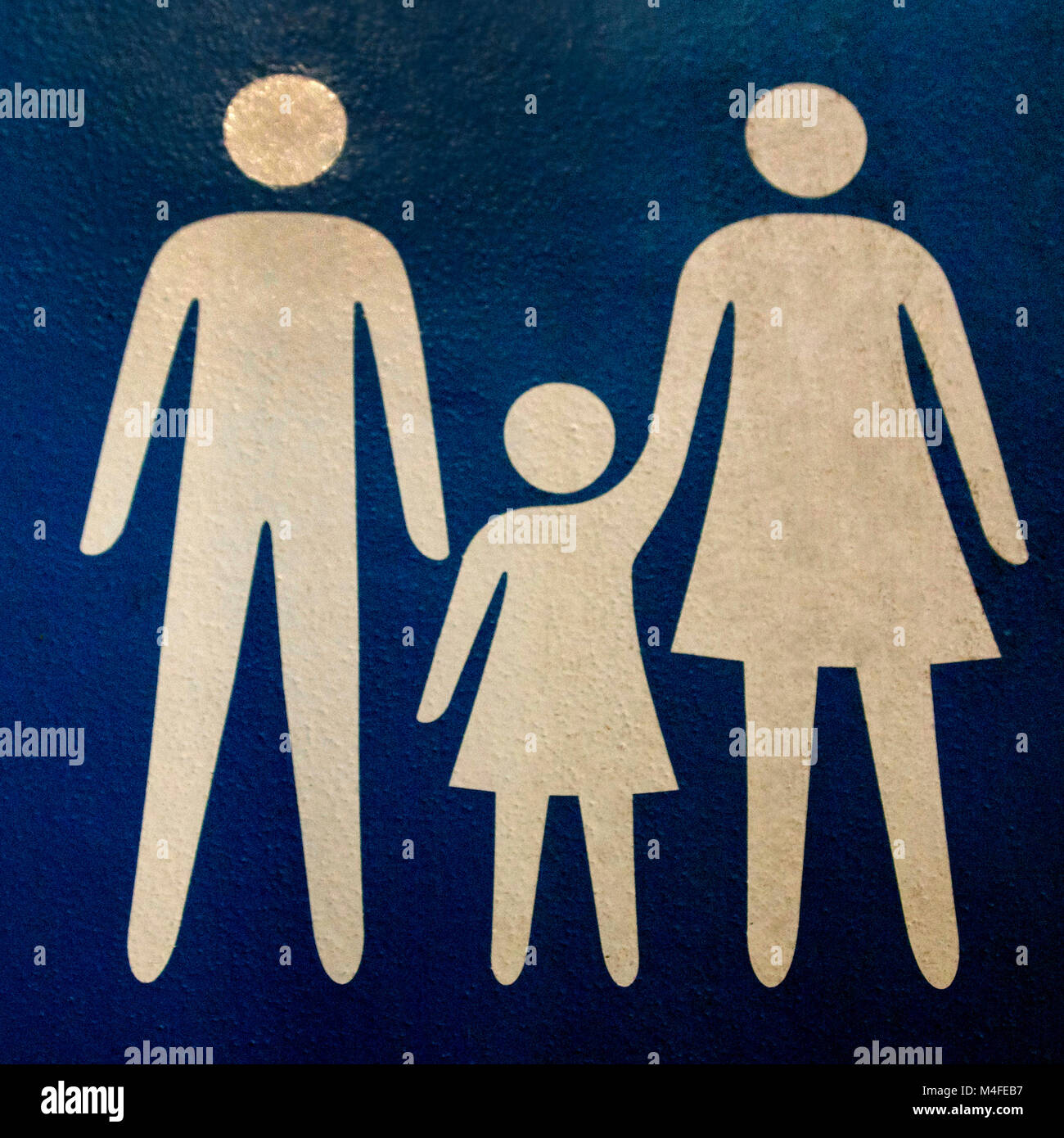 Family , parent with child symbol Stock Photo - Alamy