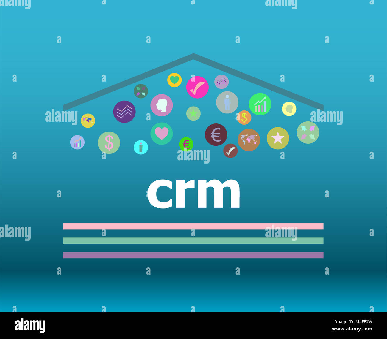 Crm background hi-res stock photography and images - Alamy