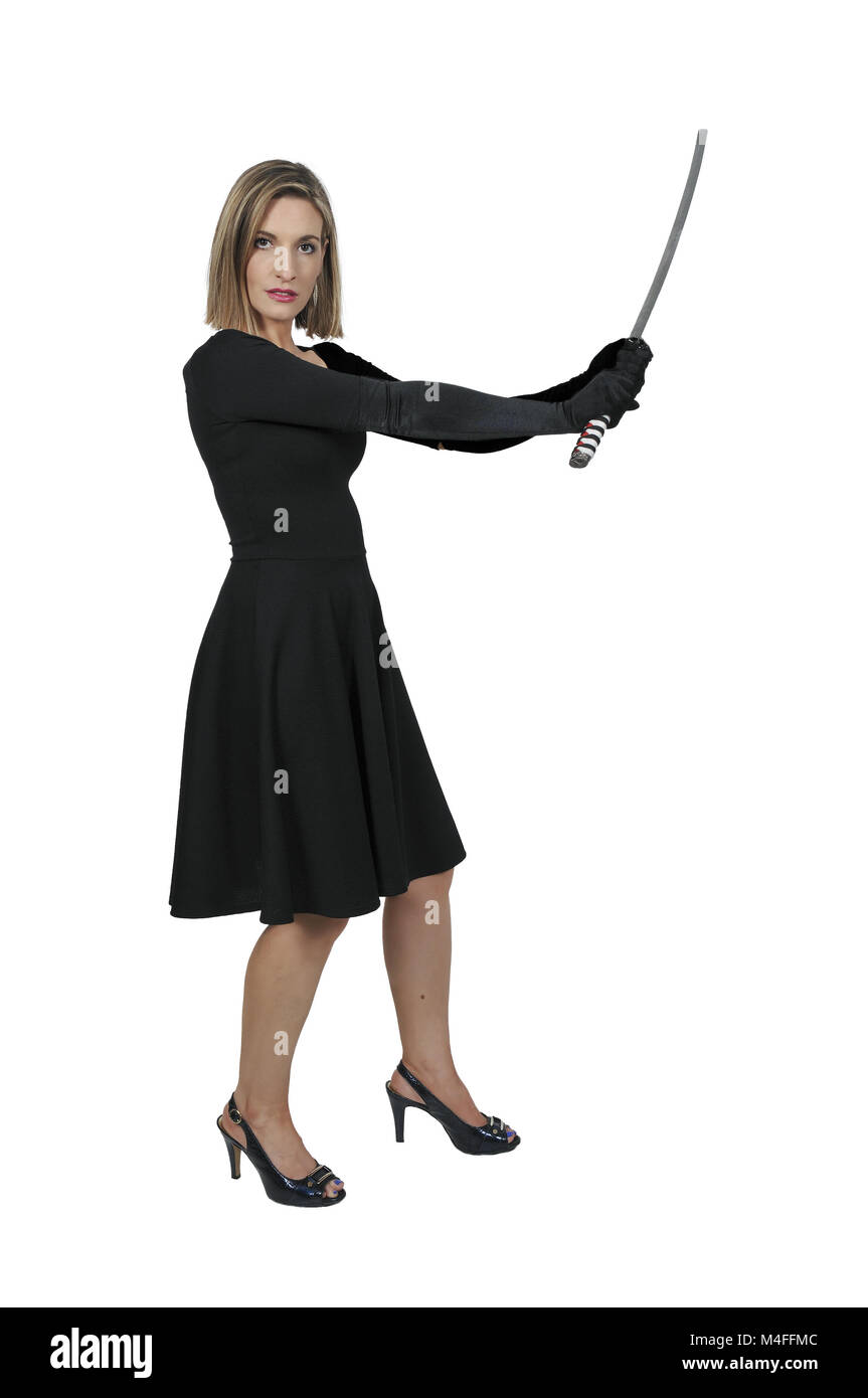 Samurai weapon Cut Out Stock Images & Pictures - Alamy