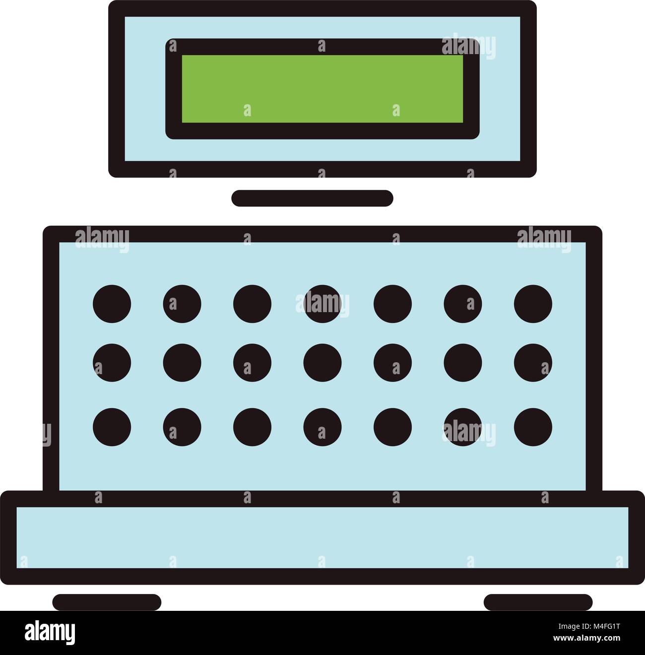 Cash register symbol Stock Vector Image & Art - Alamy