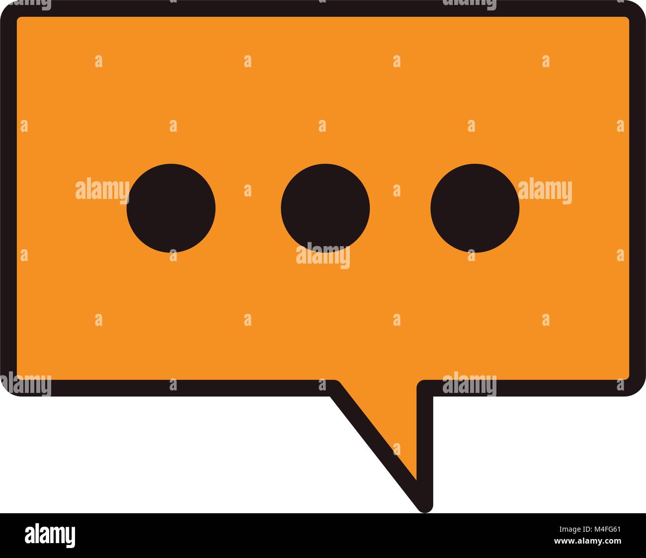 Chat bubble isolated Stock Vector Image & Art - Alamy