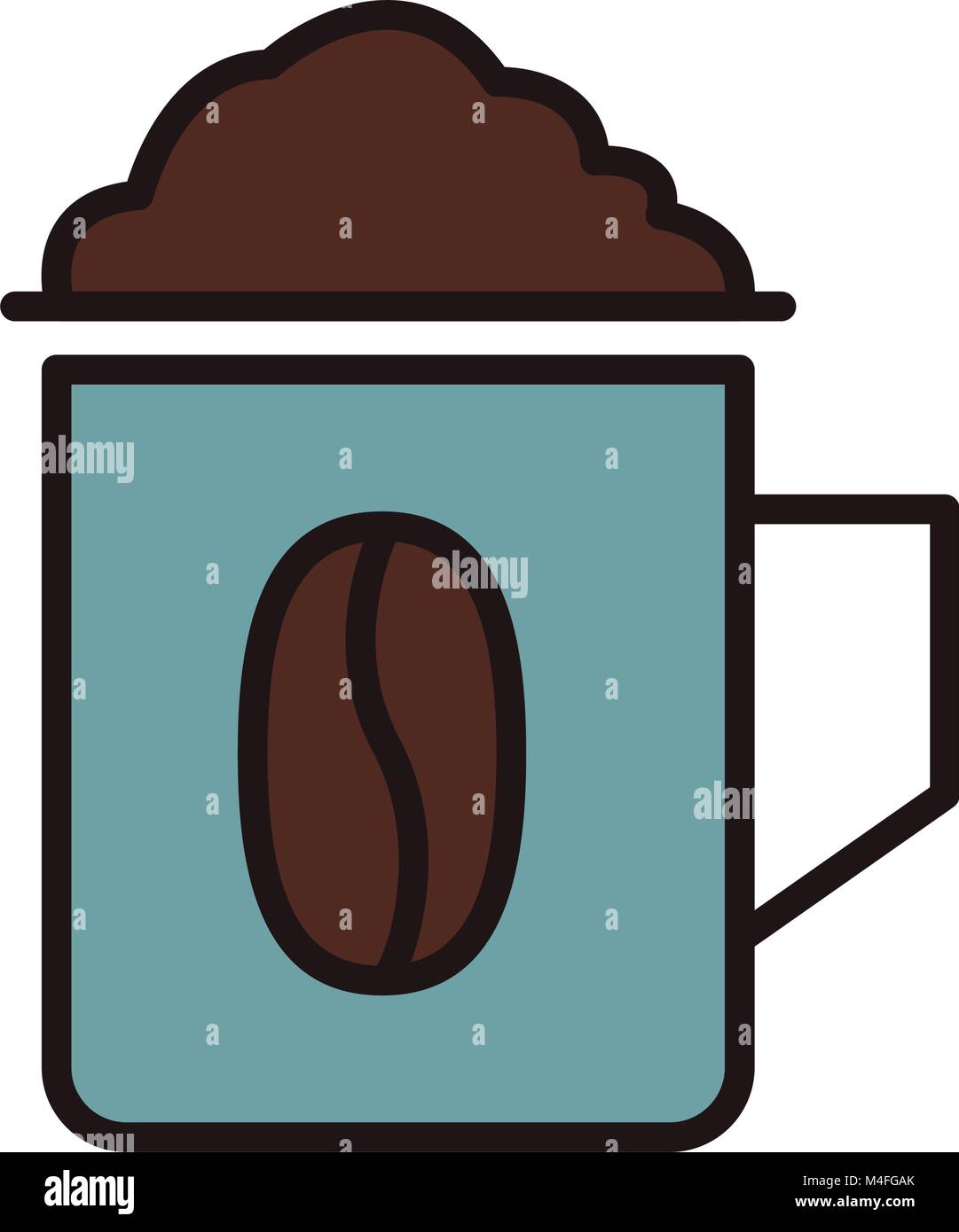 Coffee mug symbol Stock Vector Image & Art - Alamy