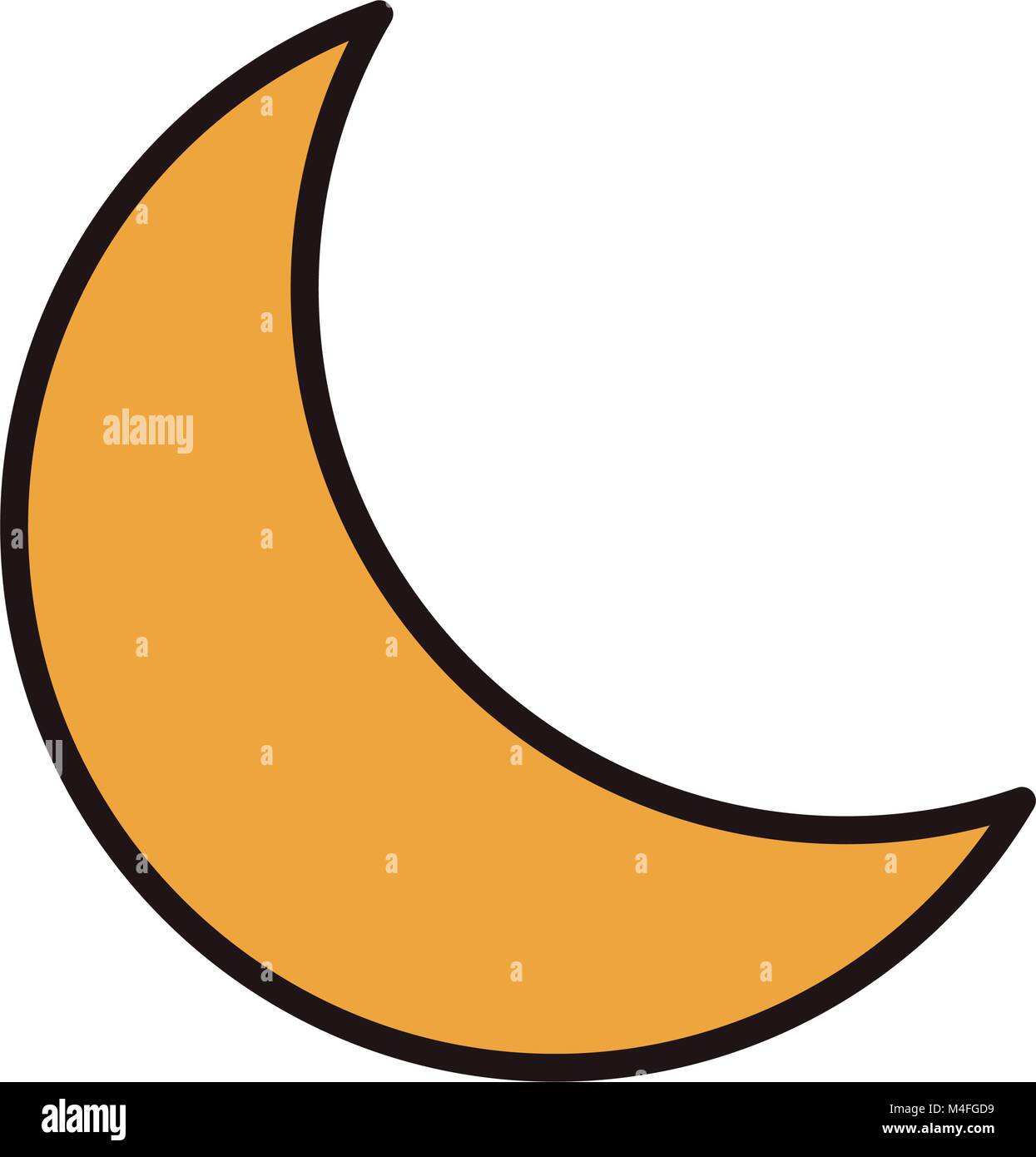Waning Crescent Moon Phase High Resolution Stock Photography and Images ...