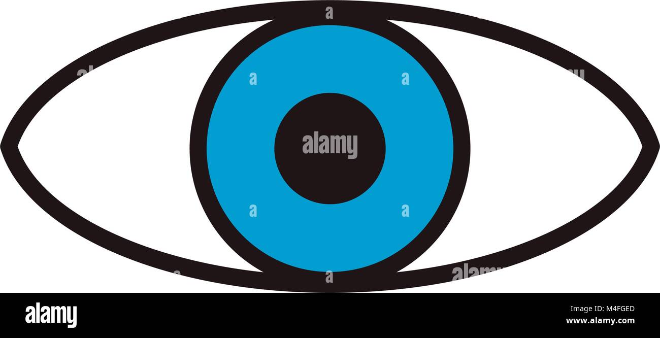 Human eye isolated Stock Vector Image & Art - Alamy