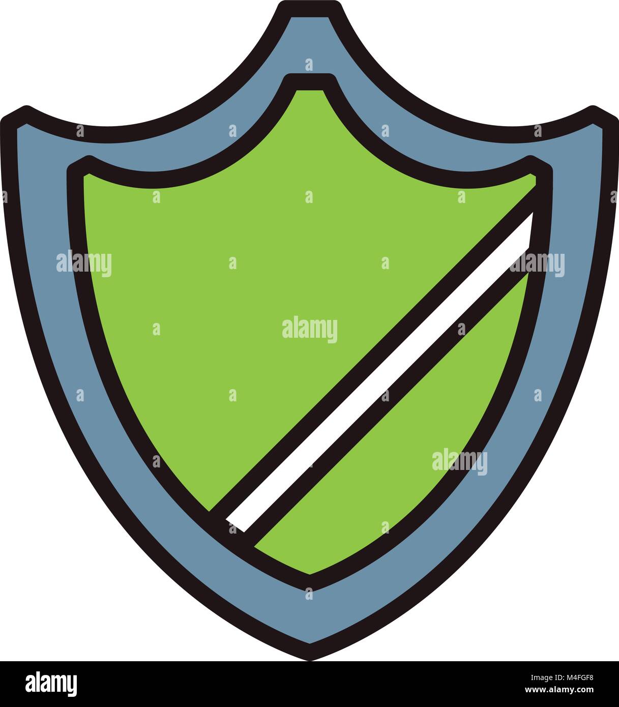 Shield safety icon Stock Vector Image & Art - Alamy