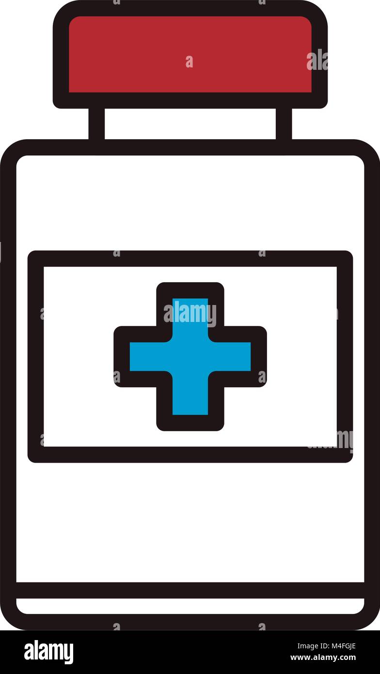 Medicine bottle symbol Stock Vector Image & Art - Alamy