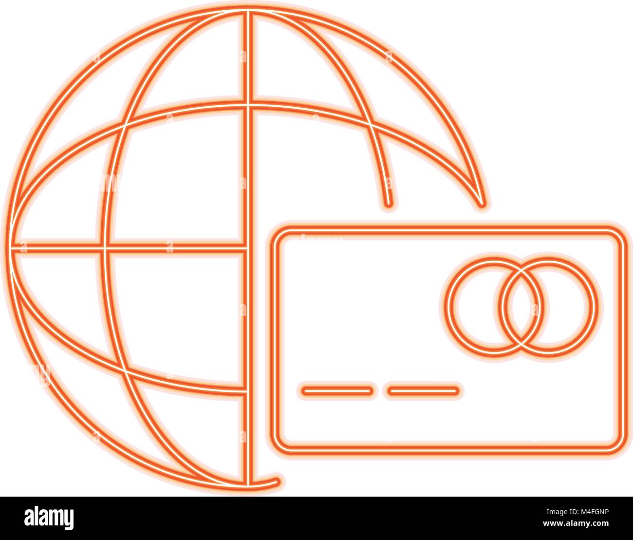 Global credit card Stock Vector Image & Art - Alamy
