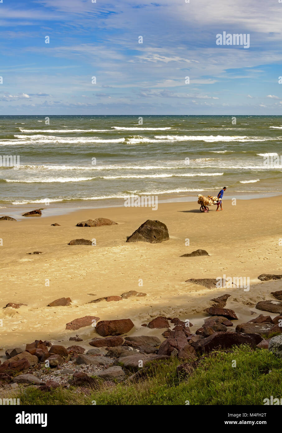 Cal beach in Torres city Stock Photo - Alamy