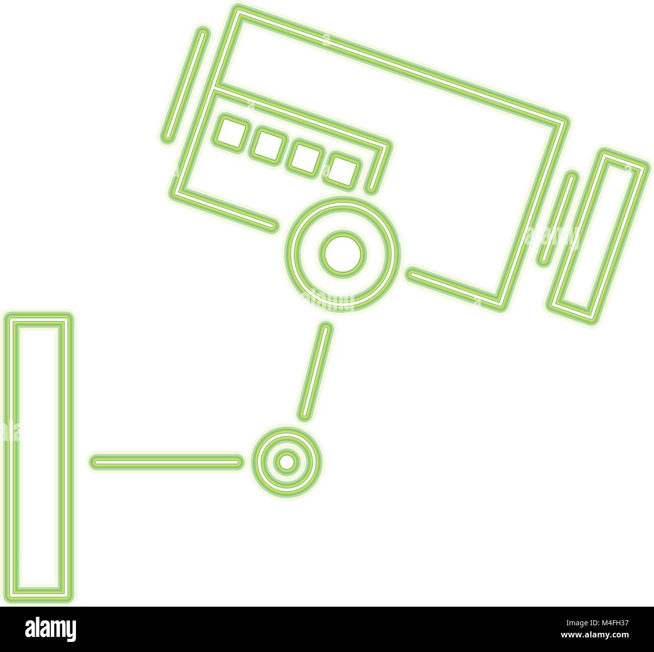 Surveillance camera symbol Stock Vector Image & Art - Alamy