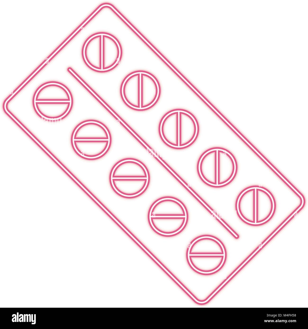 medicine tablet isolated Stock Vector Image & Art - Alamy