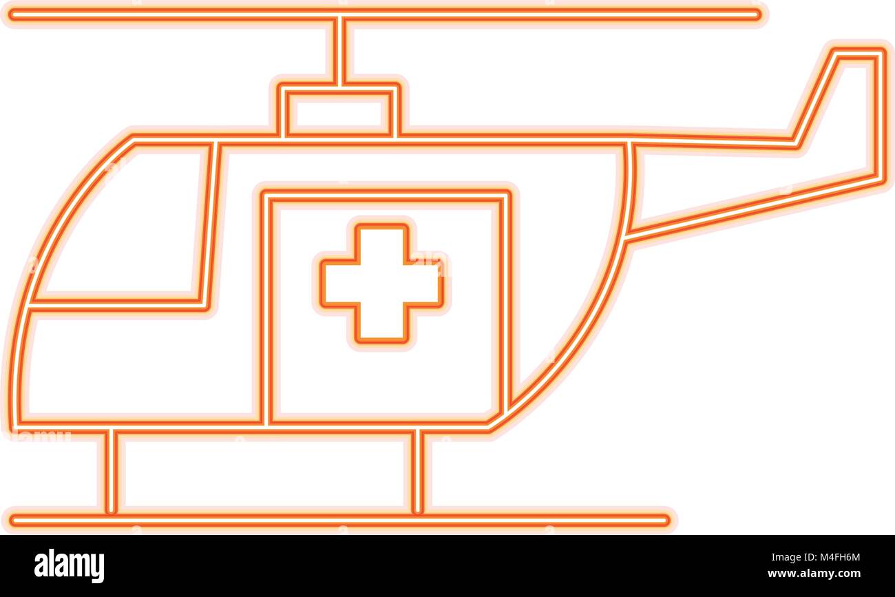 Emergency helicopter symbol Stock Vector Image & Art - Alamy