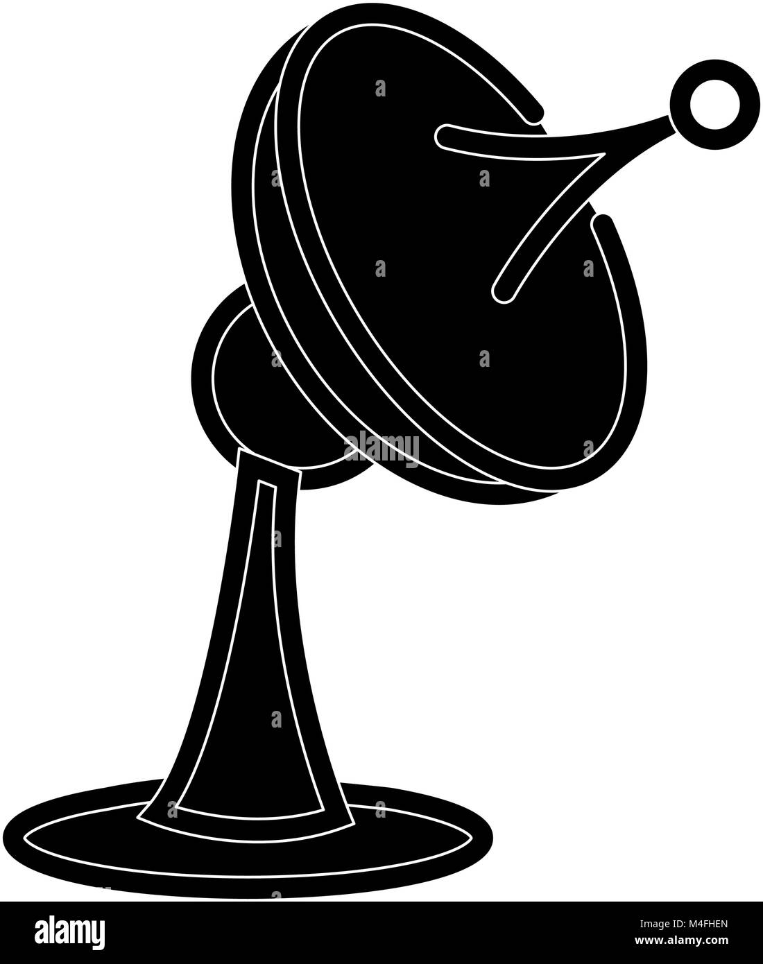Communication antenna symbol Stock Vector Image & Art - Alamy