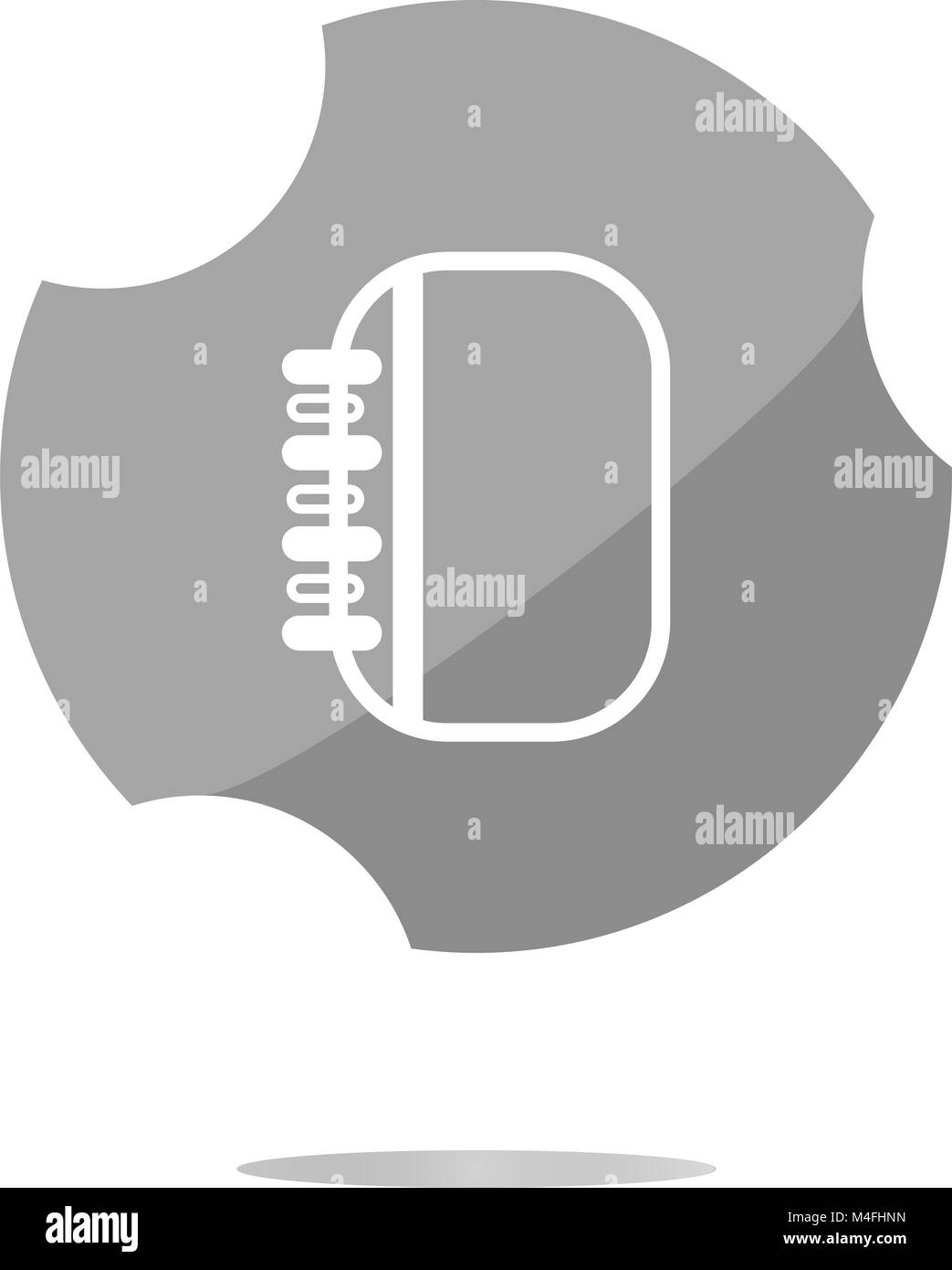 Flat trendy dark icon Black and White Stock Photos & Images - Alamy