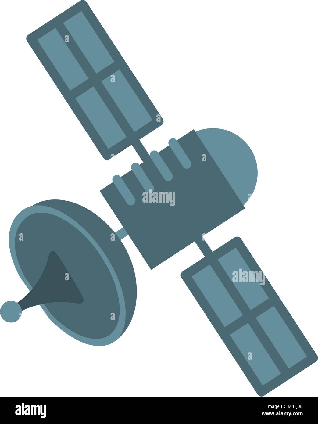 Telecommunication satellite symbol Stock Vector Image & Art - Alamy