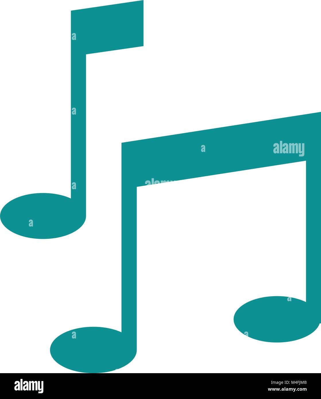 Music notes symbol Stock Vector Image & Art - Alamy