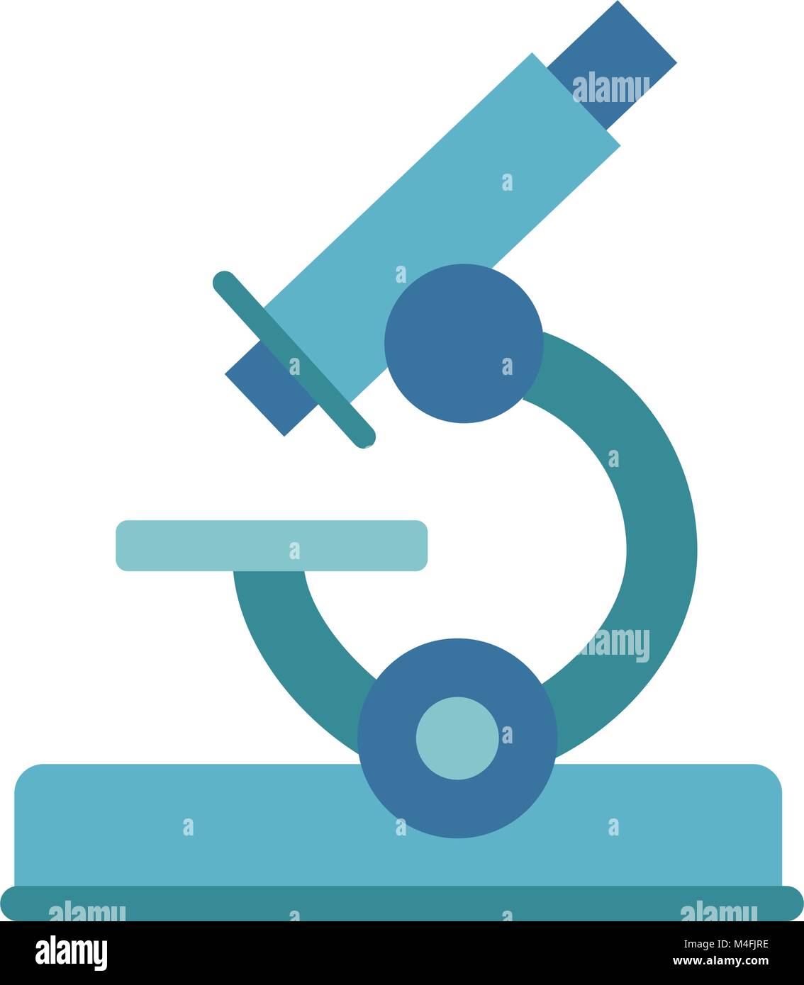 Microscope scientific tool Stock Vector Image & Art - Alamy