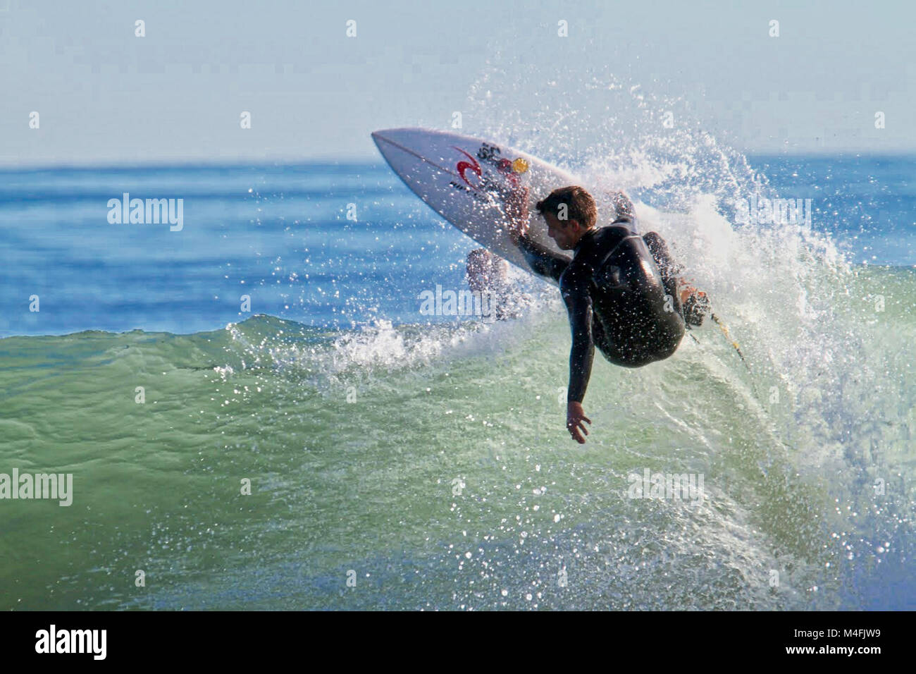 Rincon point california surf hi-res stock photography and images - Alamy