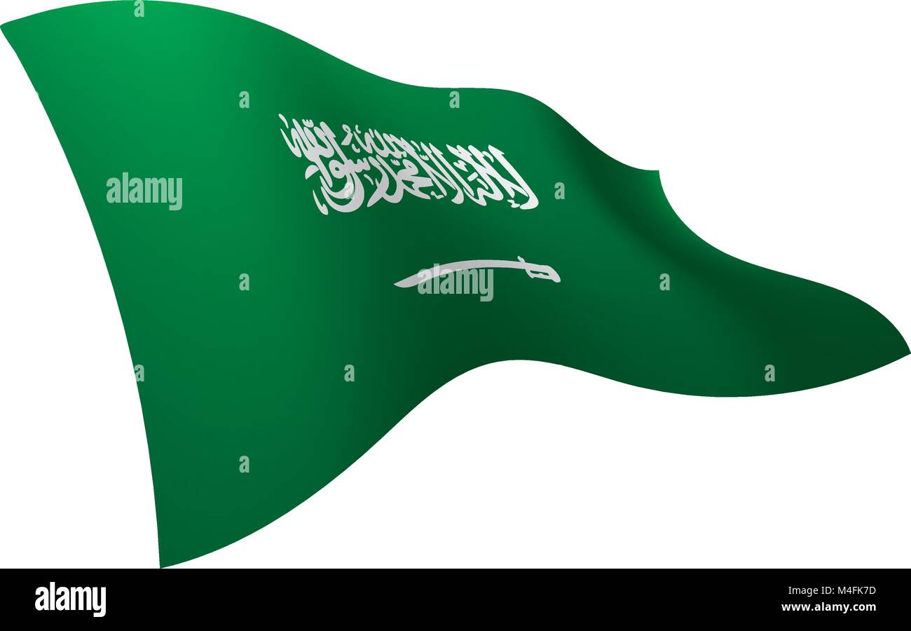 Saudi Arabia flag, vector illustration Stock Vector Image & Art - Alamy