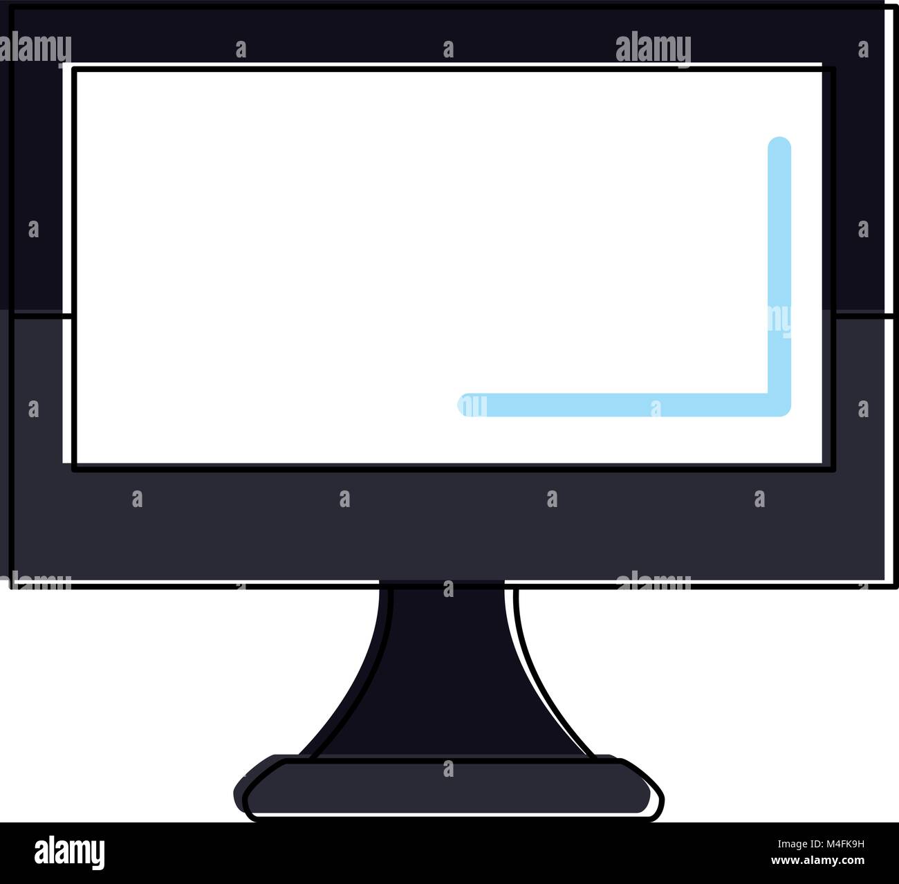 Computer screen symbol hi-res stock photography and images - Alamy