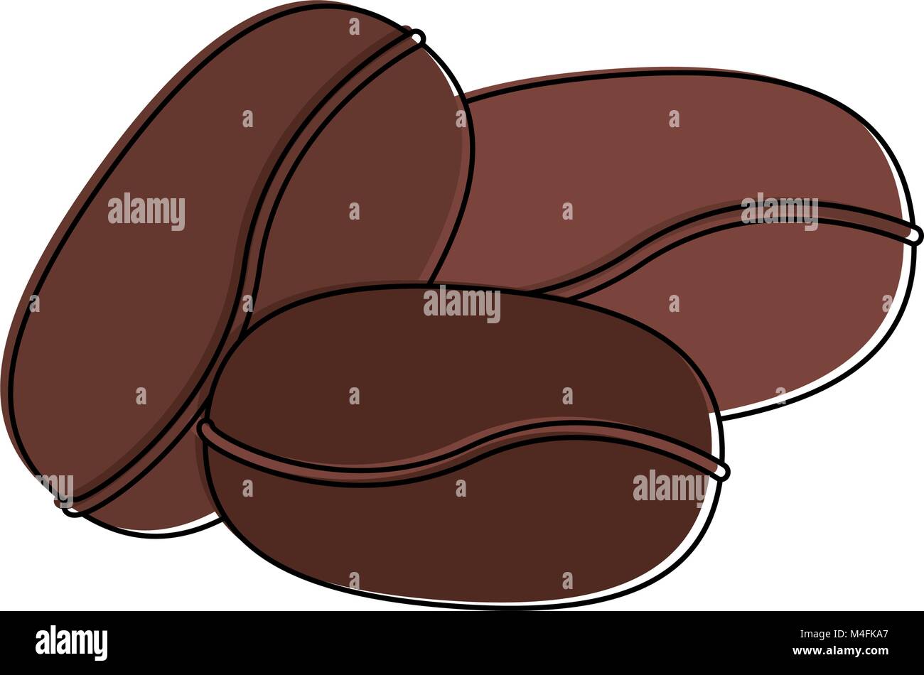 Coffee beans symbol Stock Vector Image & Art - Alamy