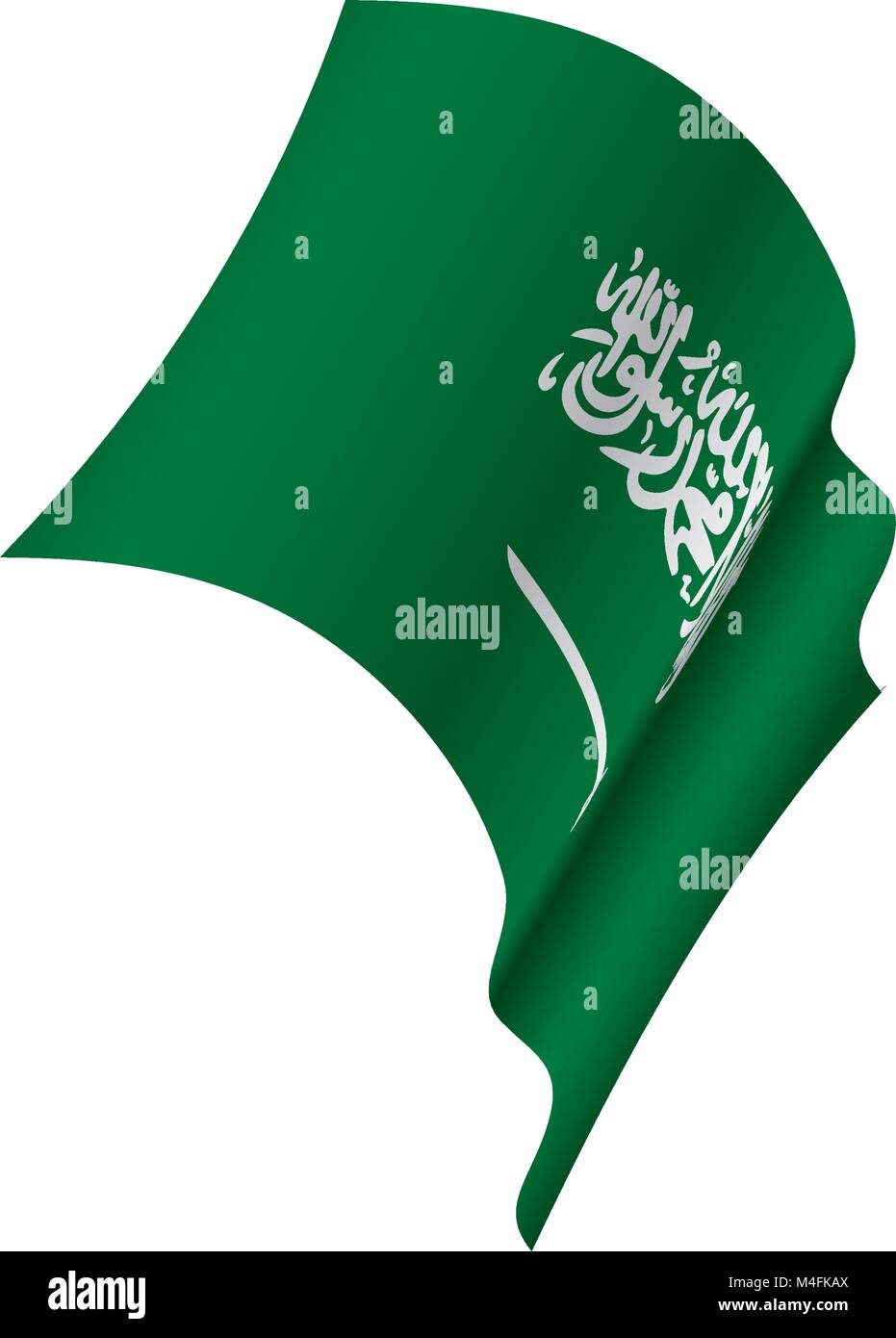 Saudi Arabia flag, vector illustration Stock Vector Image & Art - Alamy