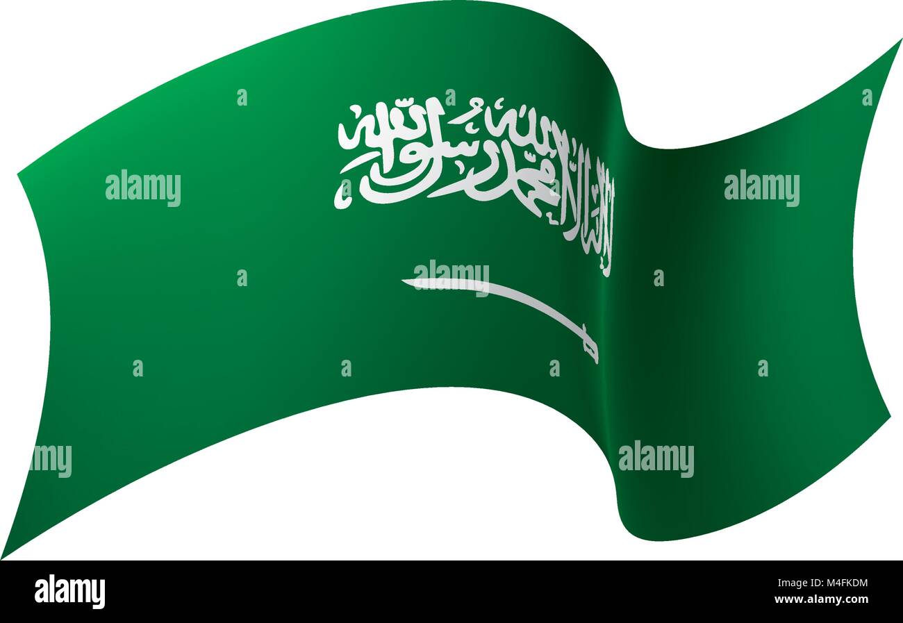 Saudi Arabia flag, vector illustration Stock Vector Image & Art - Alamy