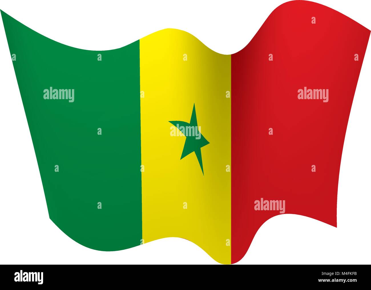 Senegal illustration Cut Out Stock Images & Pictures - Alamy