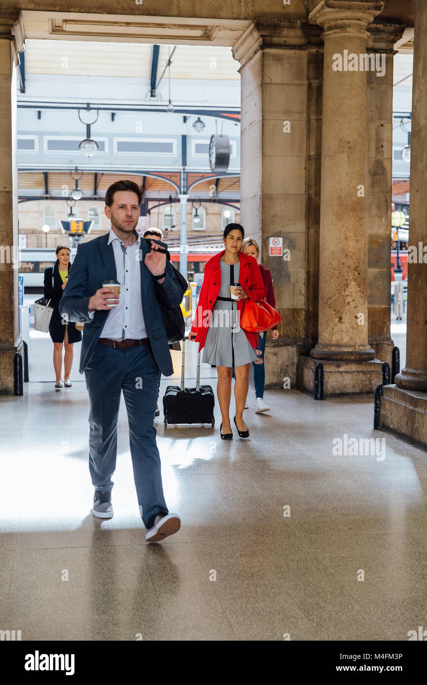 Group business people leaving office hi-res stock photography and ...