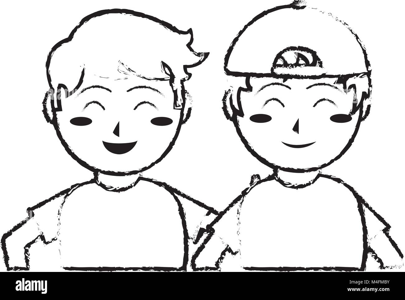Boys cartoon design Stock Vector Image & Art - Alamy