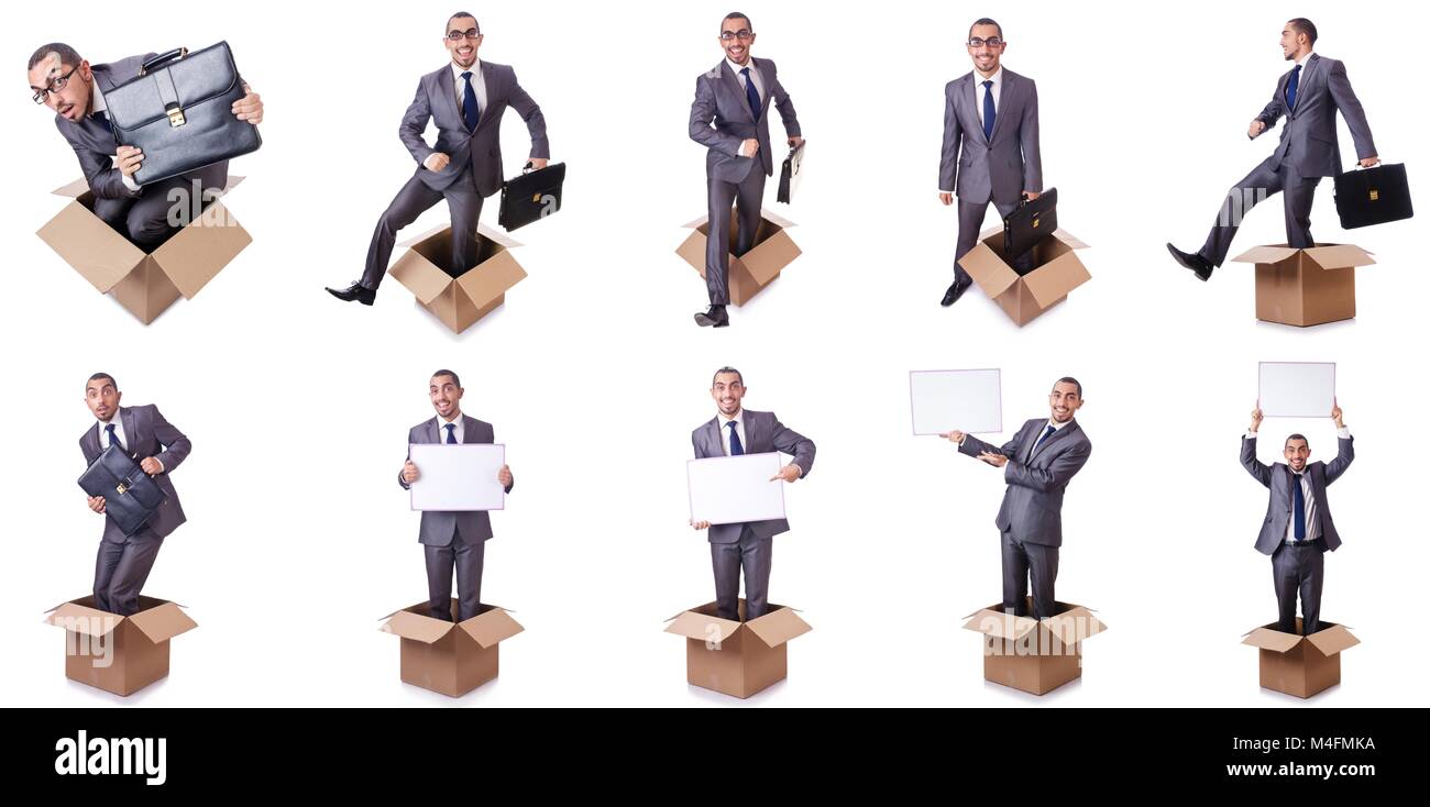 Thinking out of box concept Stock Photo - Alamy