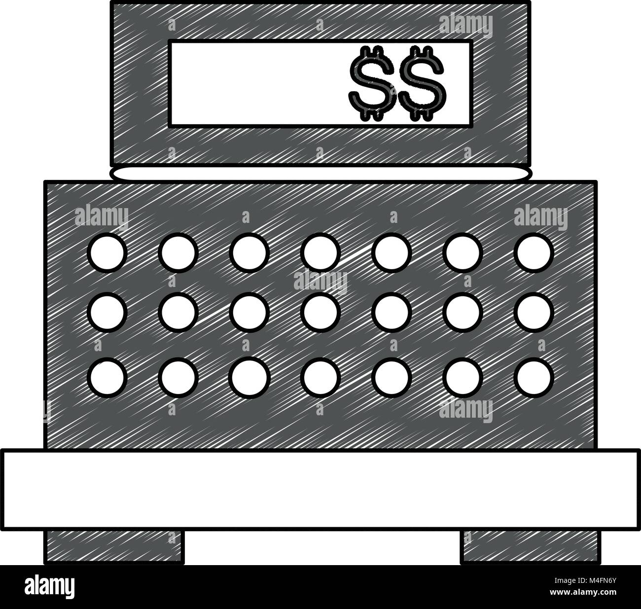 Cash register symbol Stock Vector Image & Art - Alamy